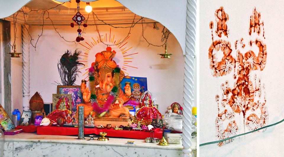 中部インド事情：オーランガバードの一面[夜の Garkheda 地区]